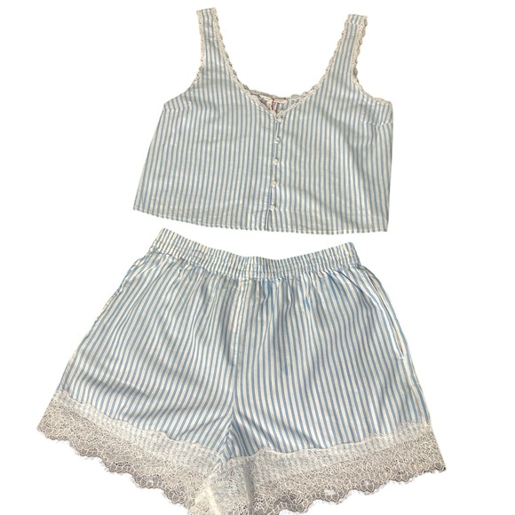 Victoria's Secret | Intimates & Sleepwear | Victorias Secret Striped ...